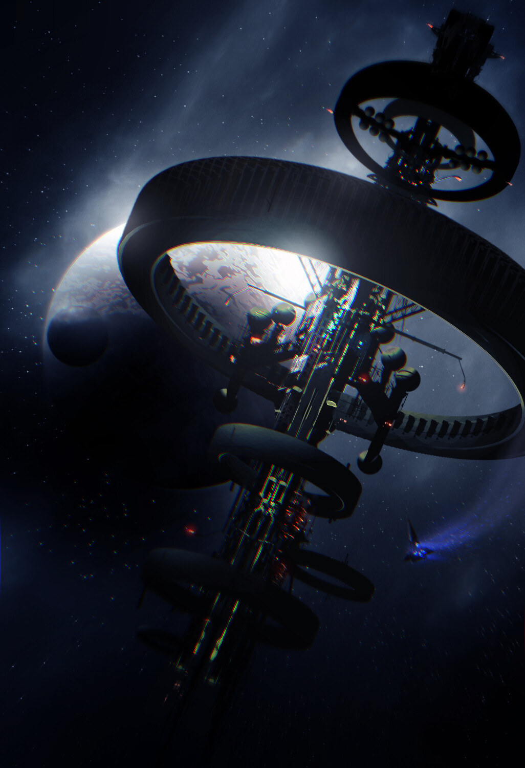 ArtStation - Orbital colony