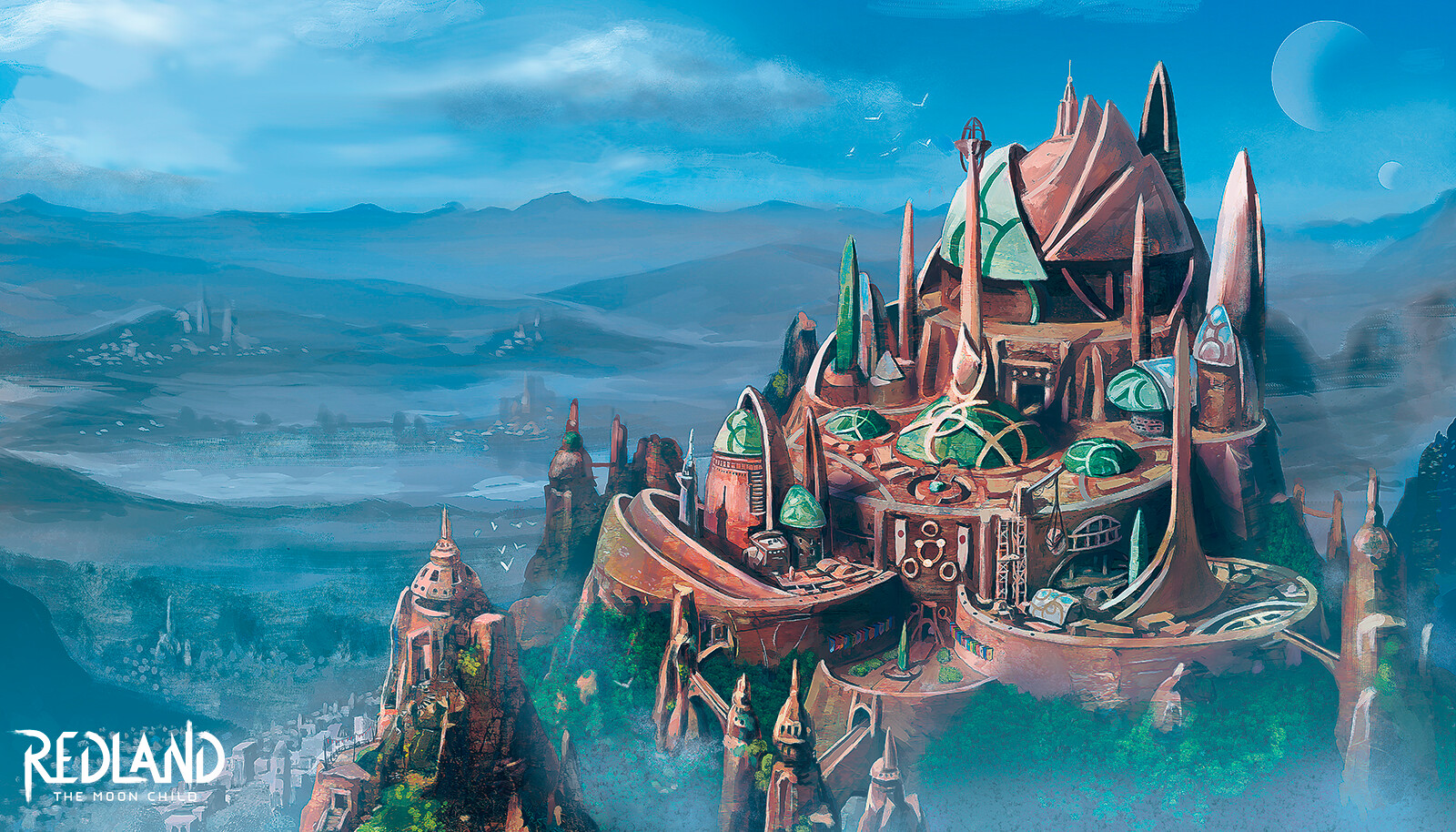 ArtStation - REDLAND project - Palace environment