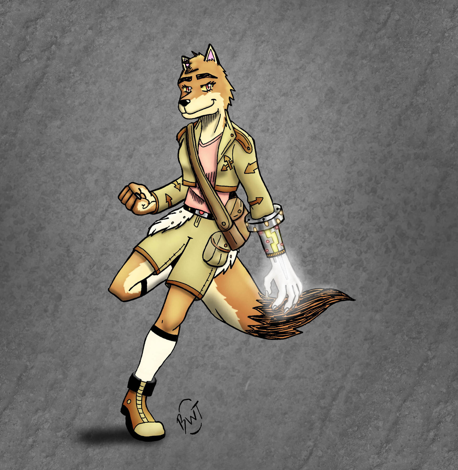 ArtStation - Fox Adventurer