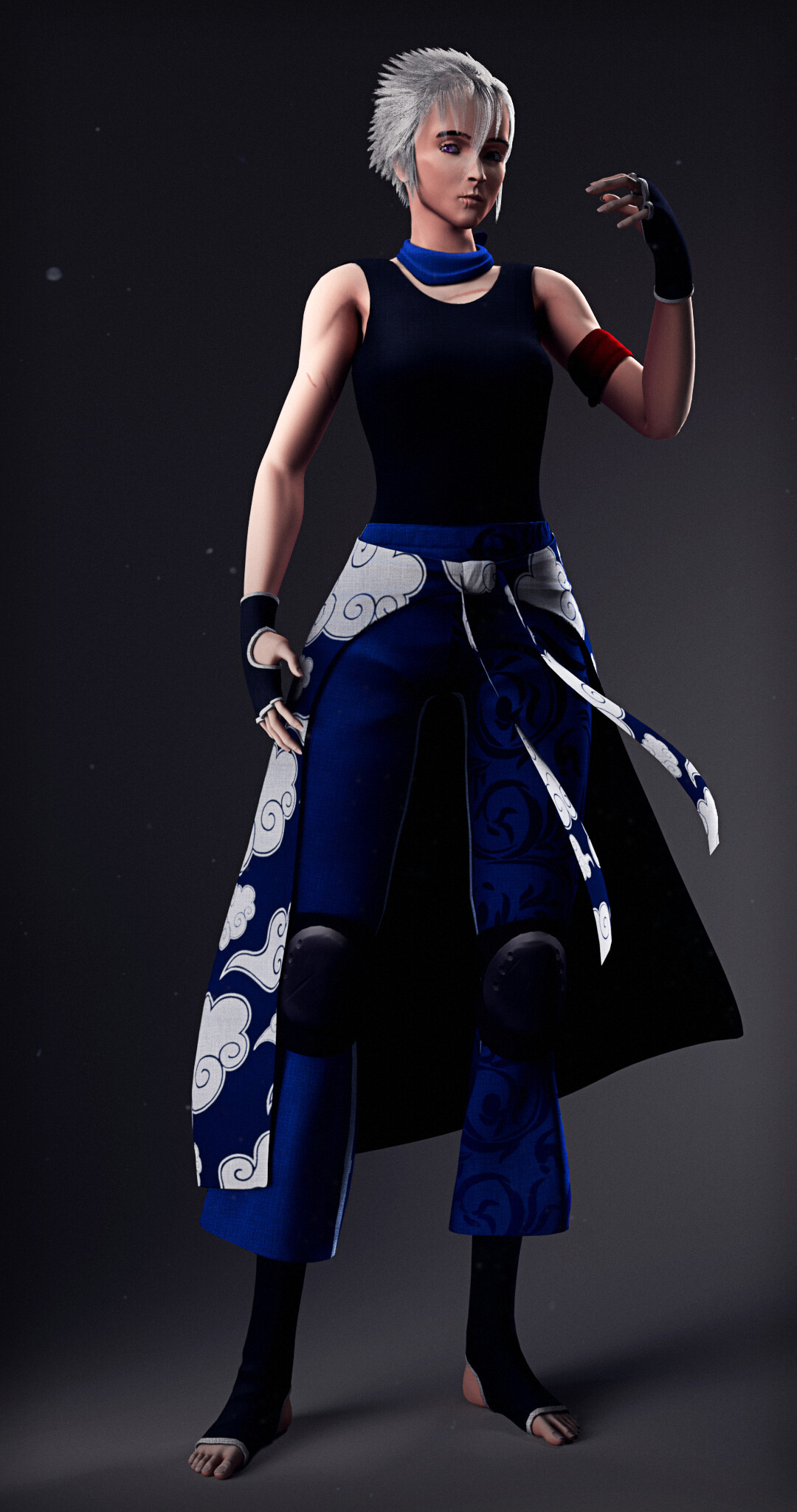 ArtStation - 3D Fighting Game Character Concept