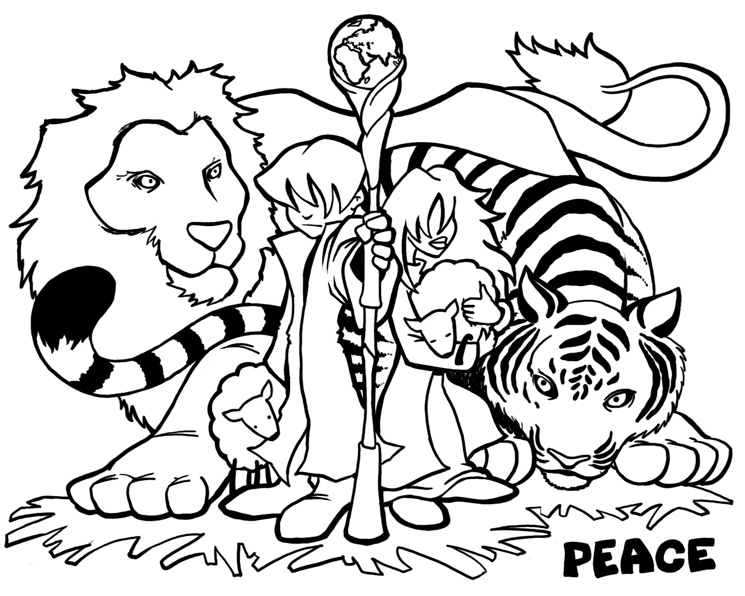 ArtStation - Christian Coloring Pages