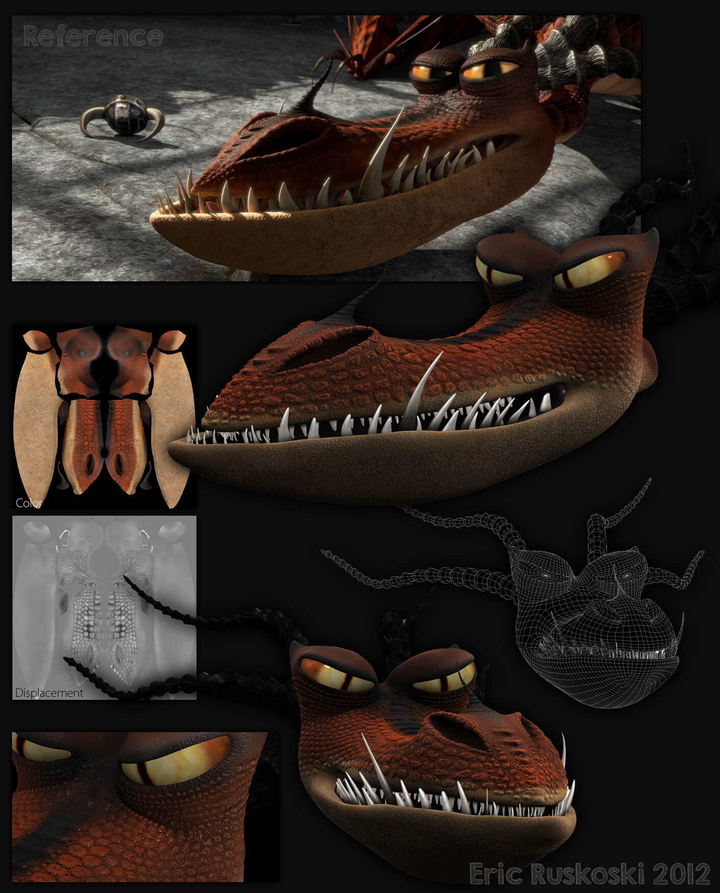 ArtStation - HTTYD Practice 2012