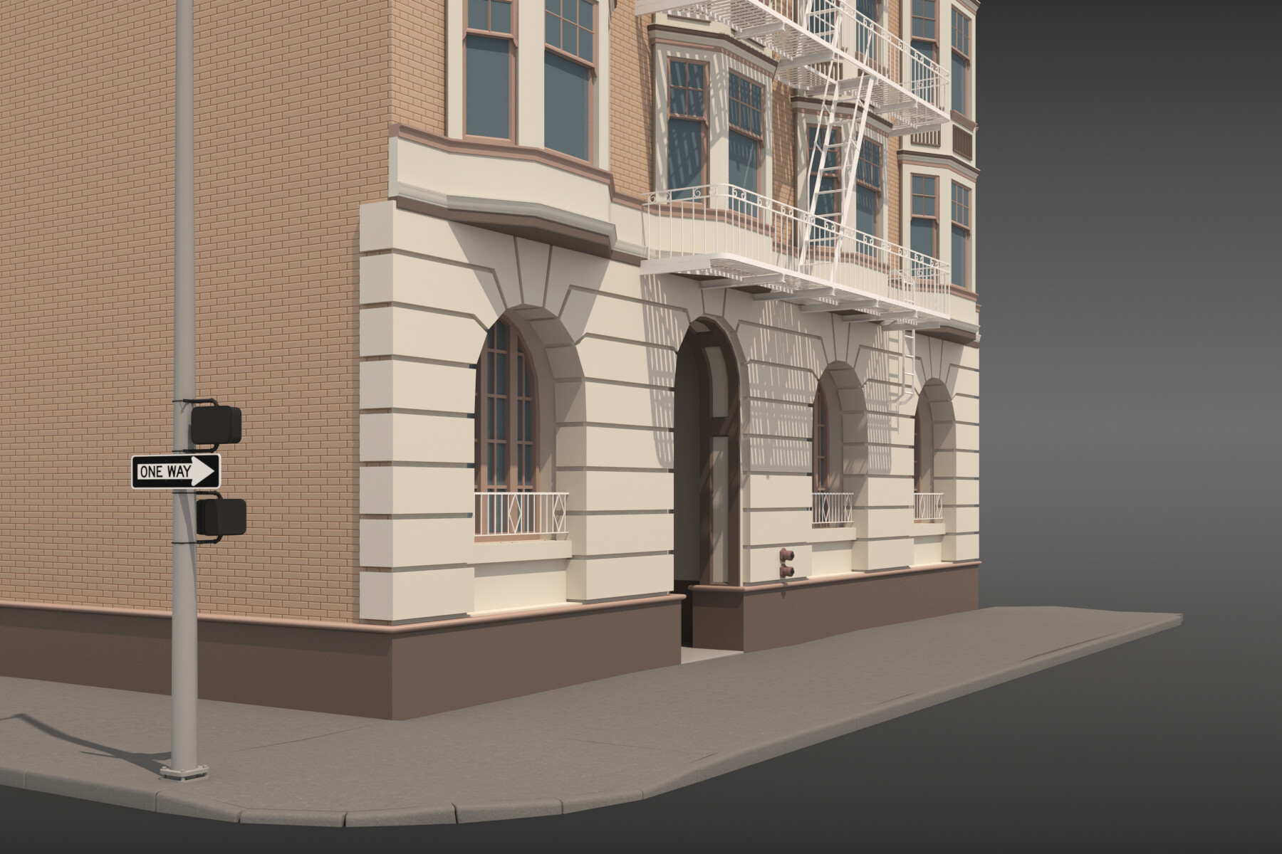 ArtStation - 3D Apartment Building