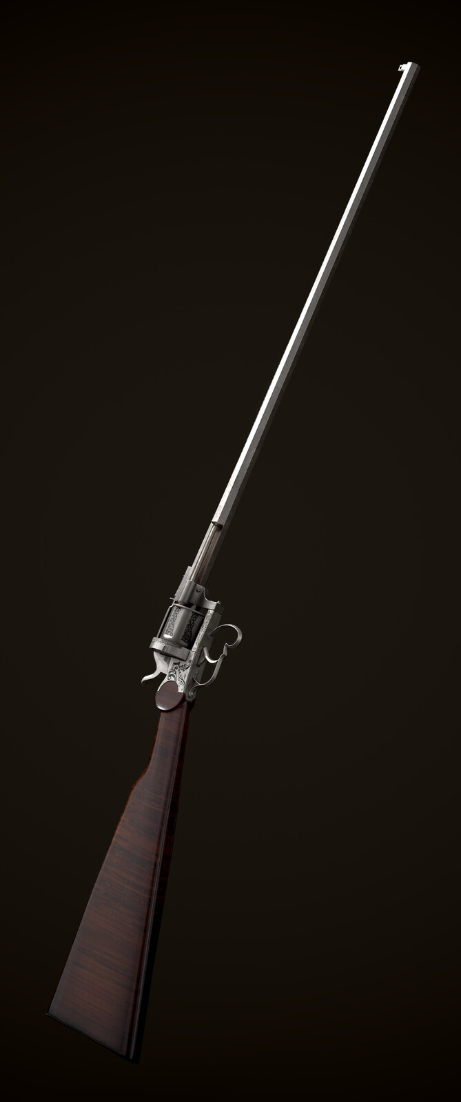 Mark Kassikhin - 15mm Belgian Pinfire Revolving Rifle