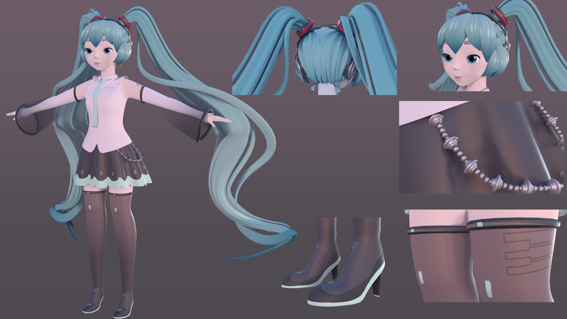 Annie Roberts - Hatsune Miku NT // Character Model