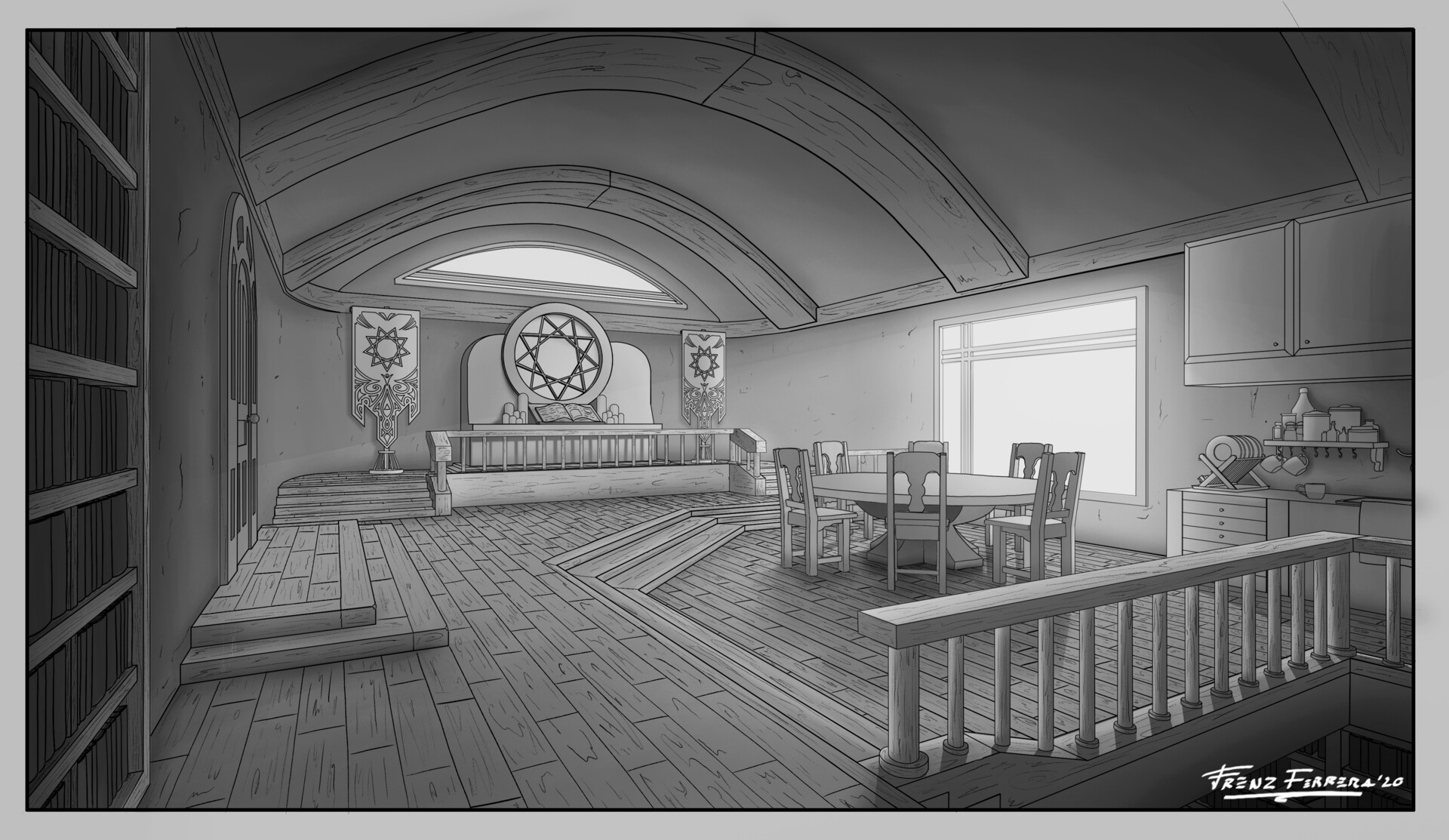 ArtStation - The Chief House