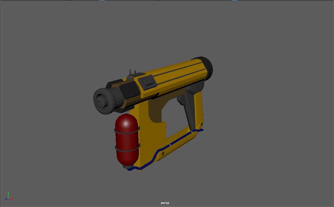 ArtStation - Nail gun