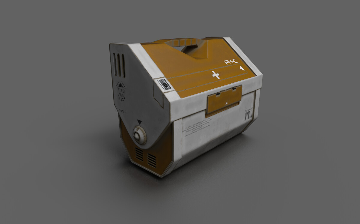 ArtStation - Medical Supply Box