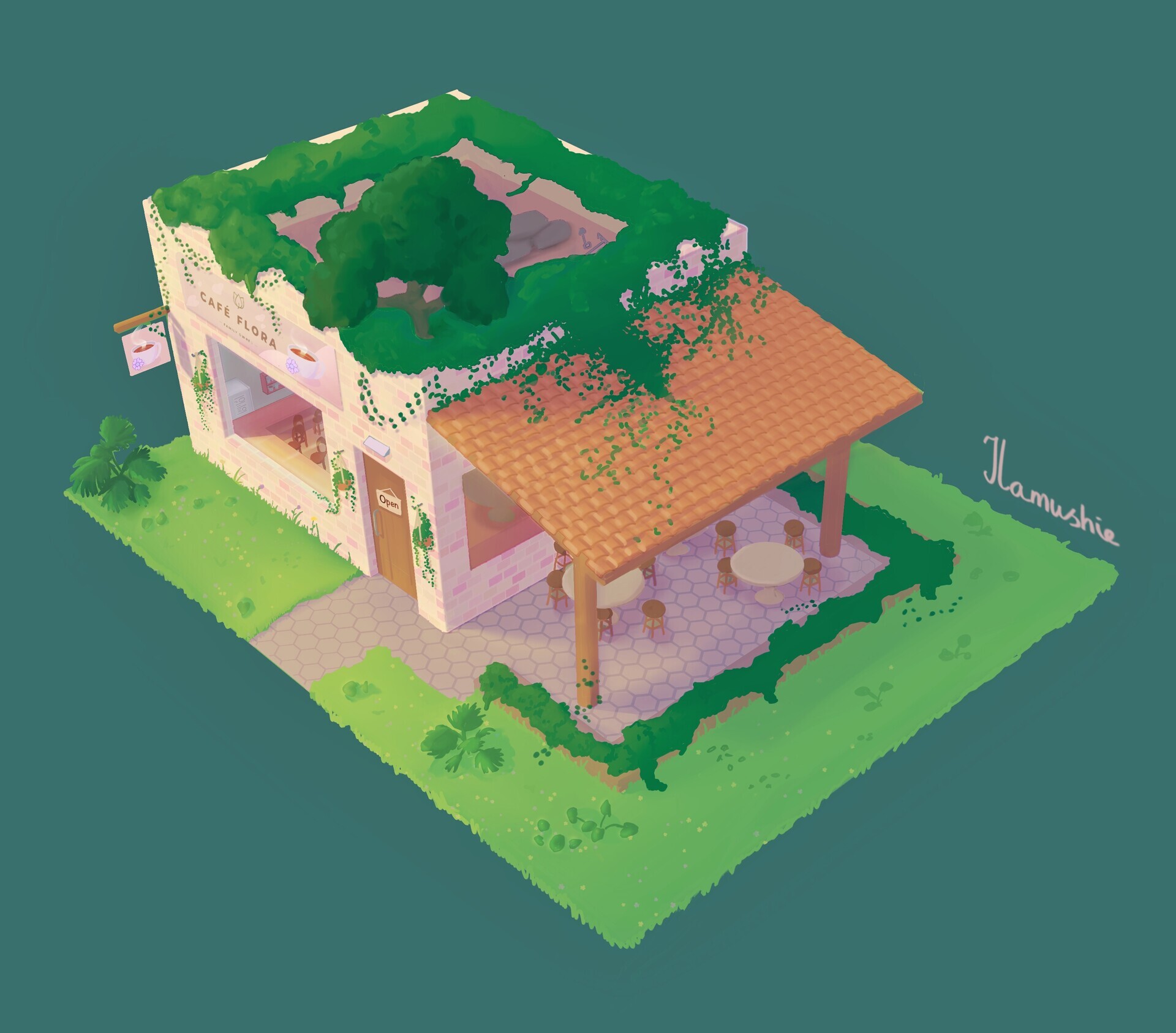 ArtStation - Cozy house designs