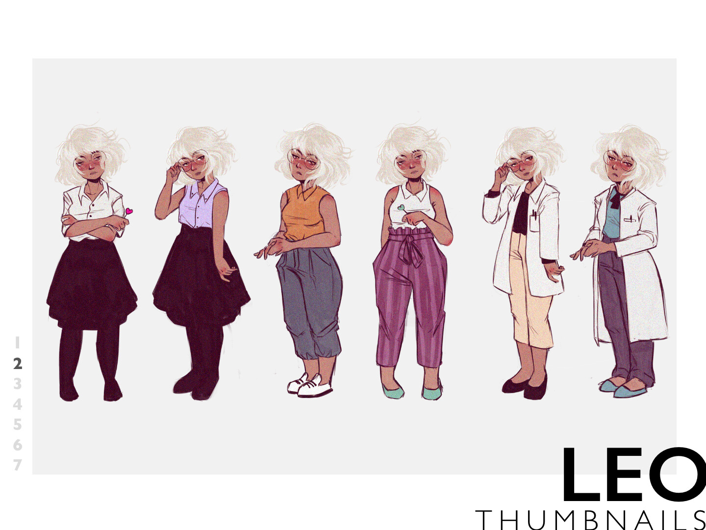 Levi Robini - Character Design – Leo