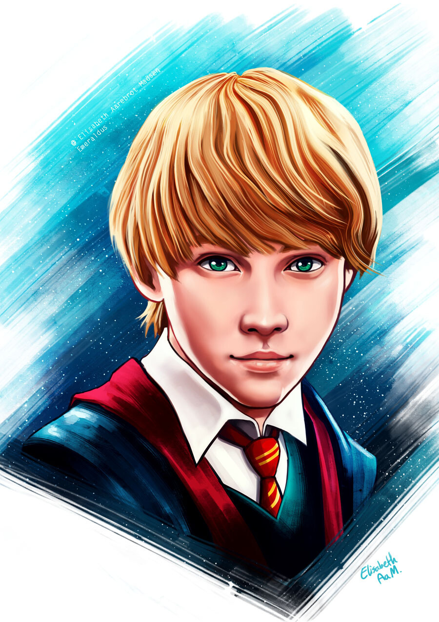 Elisabeth Aarebrot Madsen - The Harry Potter trio