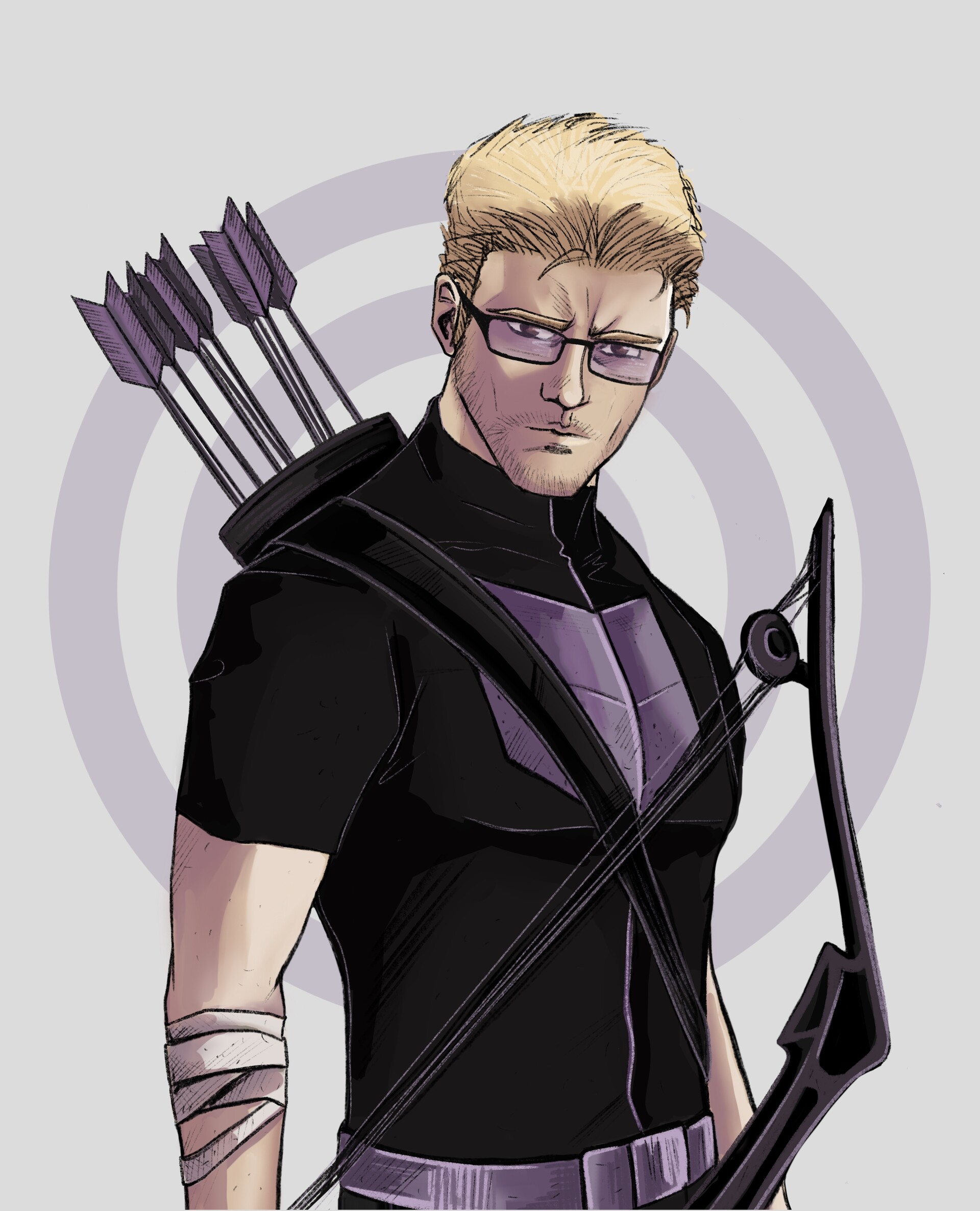 ArtStation - Hawkeye Fan Art