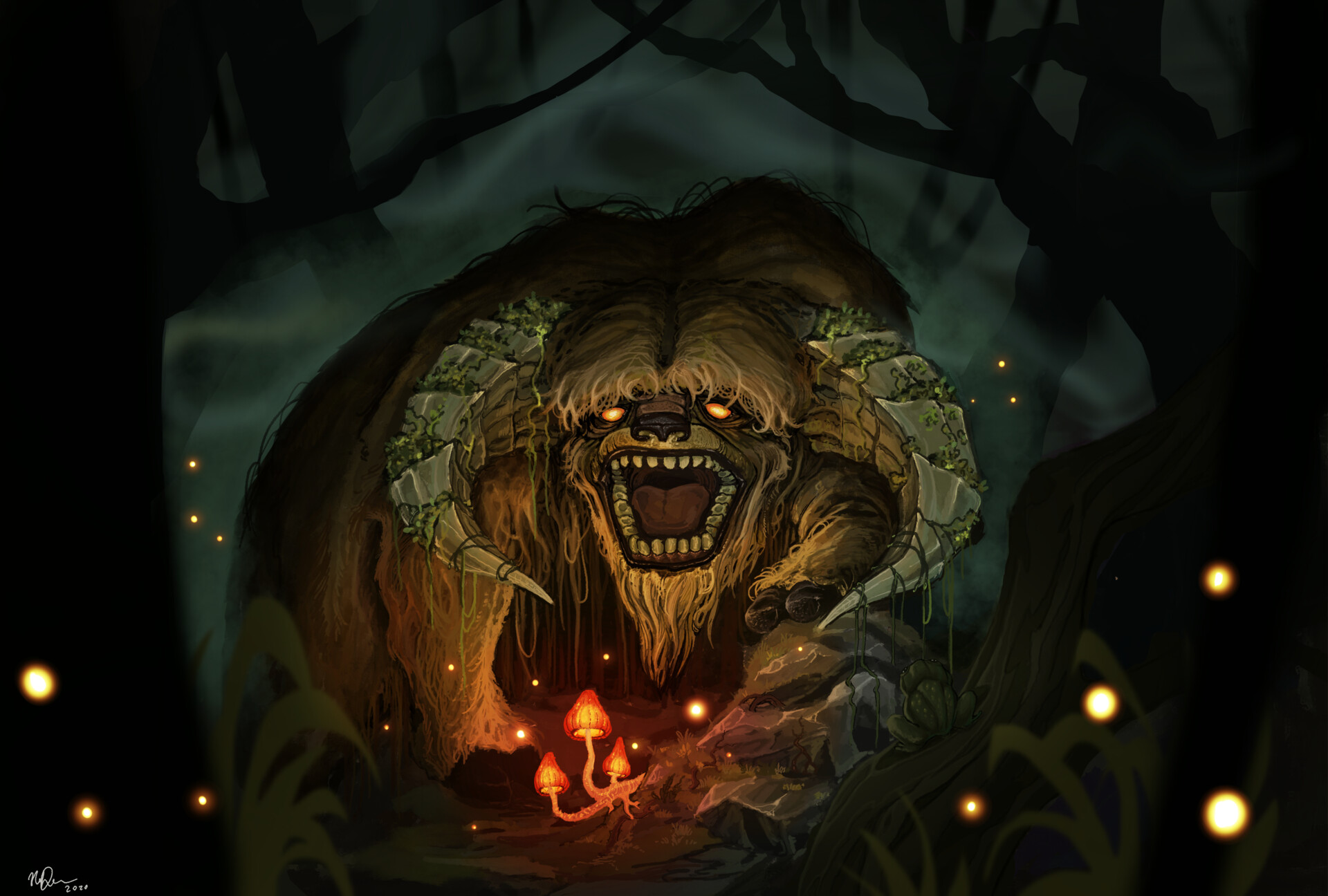 ArtStation - Mosshorn (Hytale Fan Art)