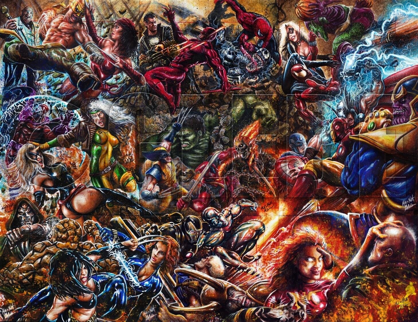 ArtStation - World War Marvel