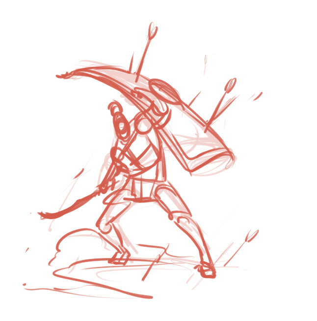 Bone Dust - Big shield warrior