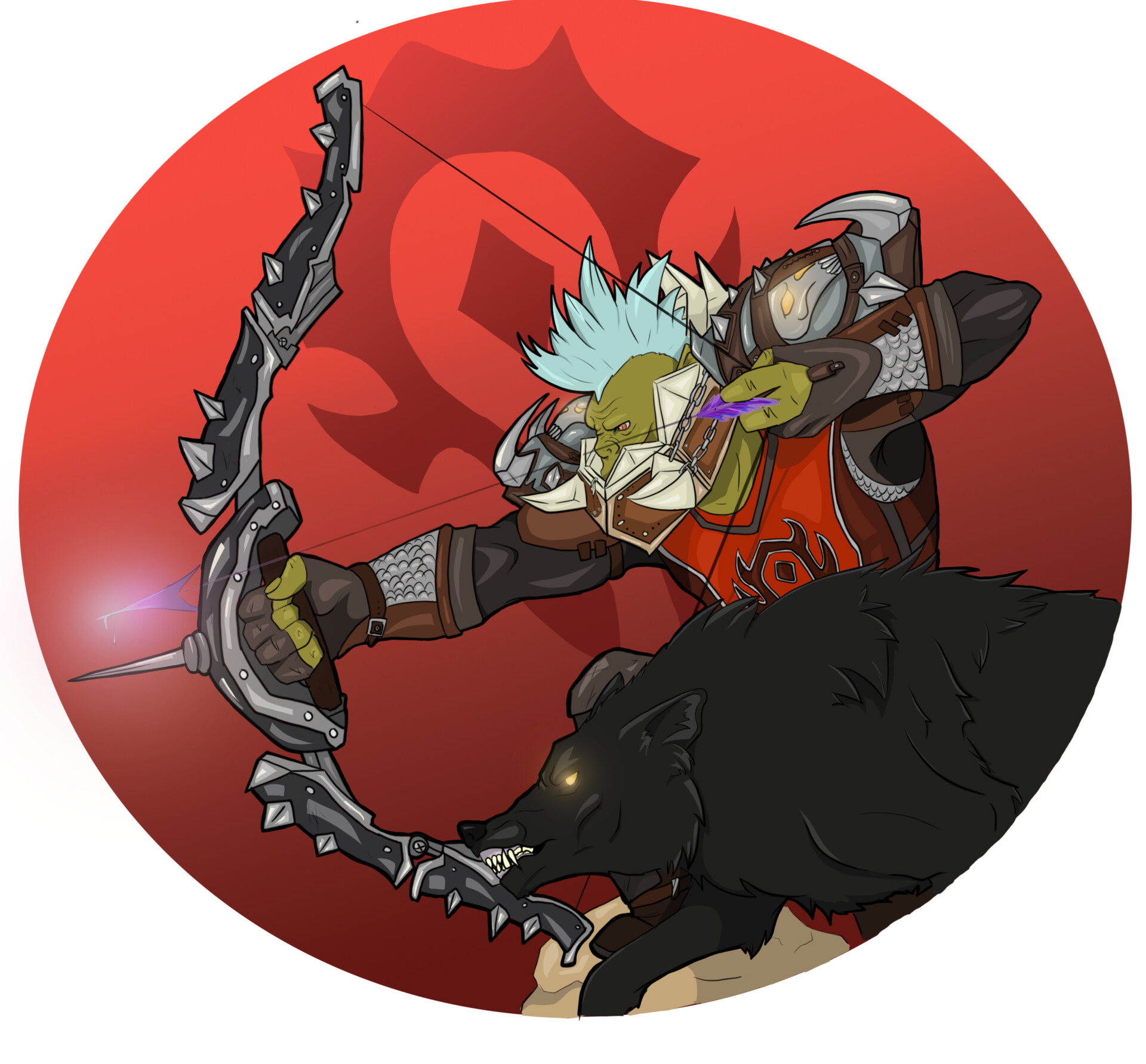 ArtStation - Orc hunter from World of Warcraft Fanart