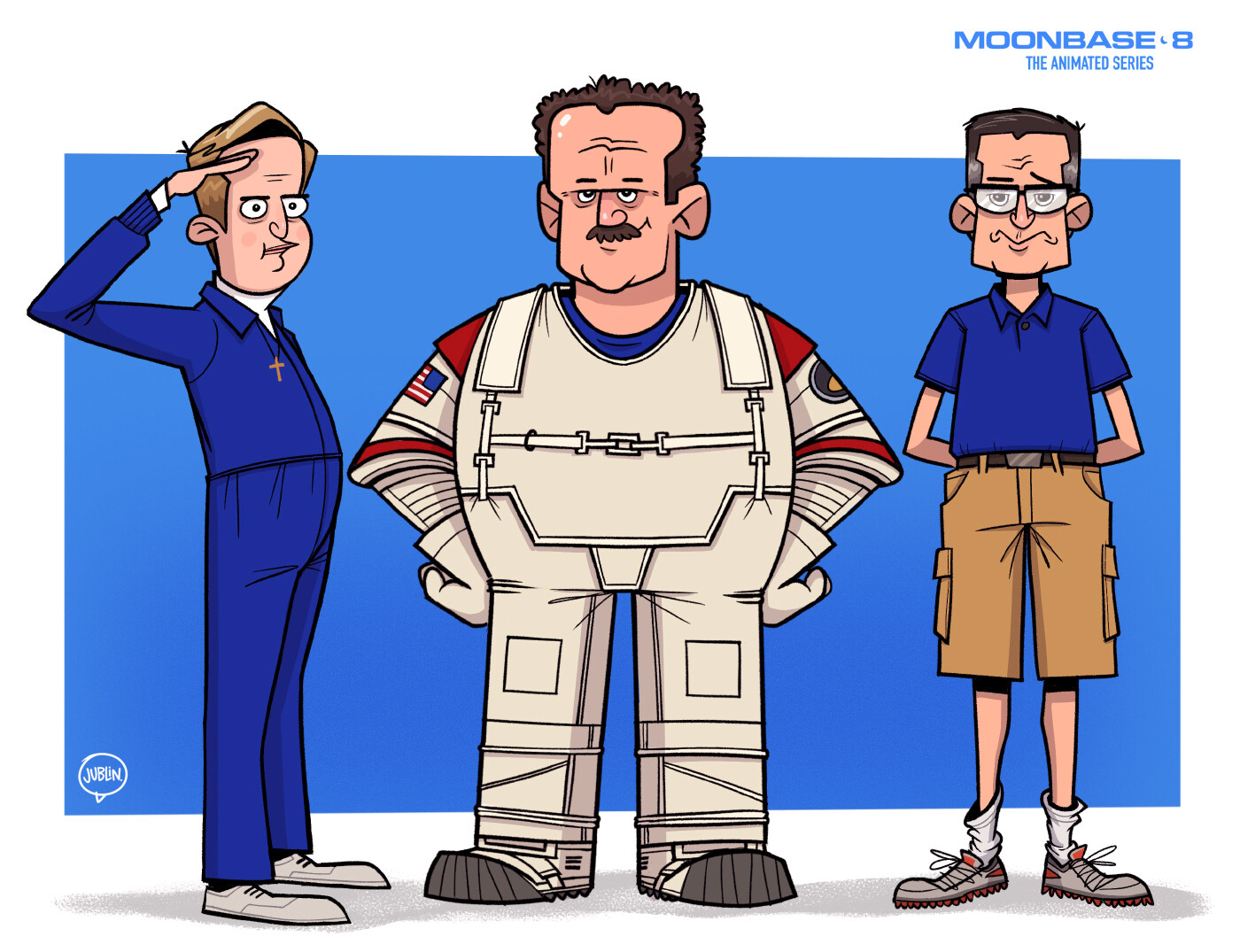 ArtStation - Moonbase 8: The Animated Series