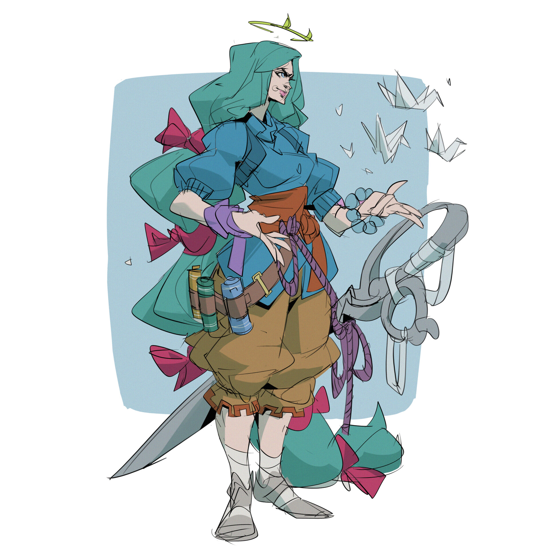 ArtStation - Origami Artisan Concept