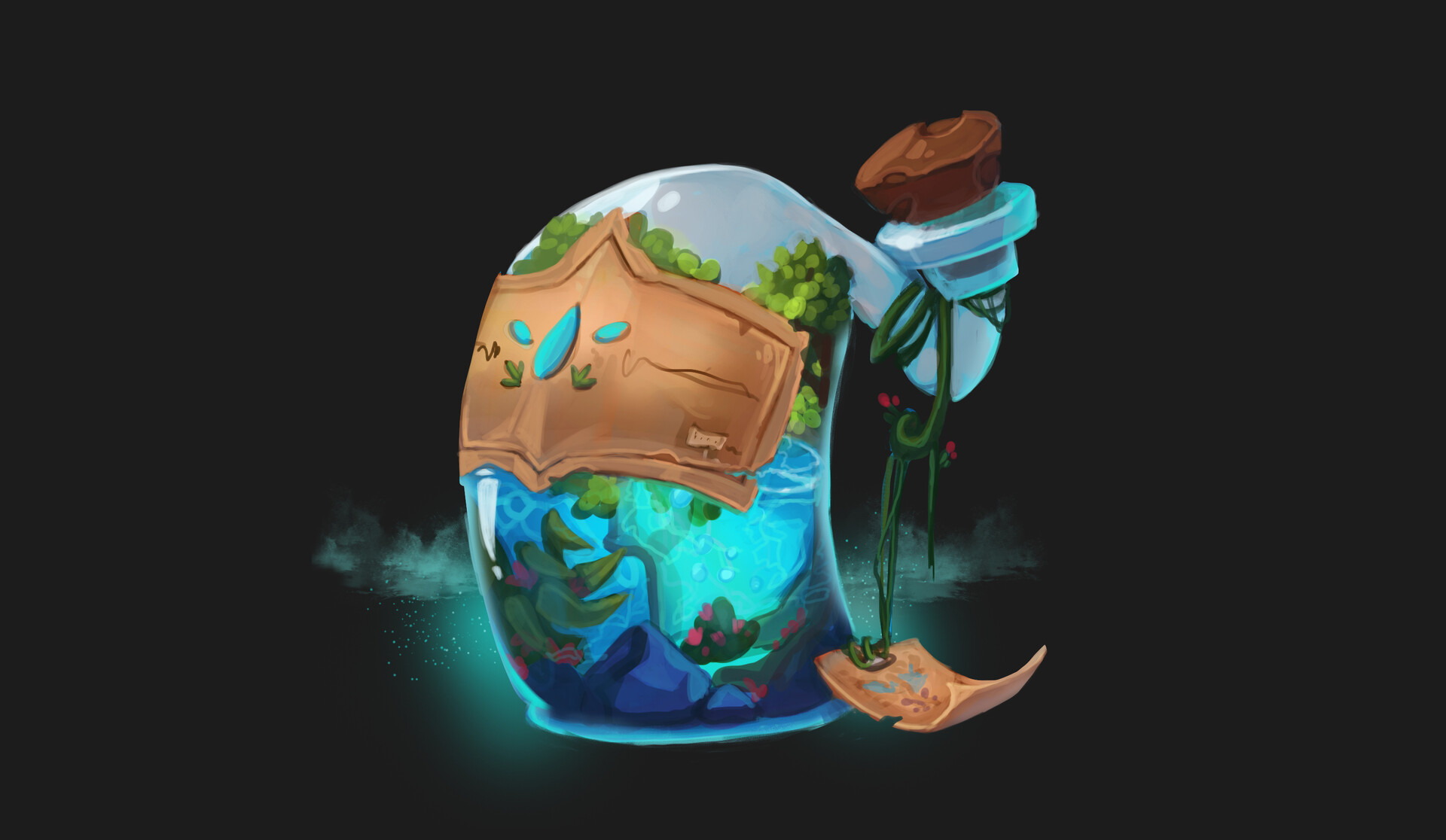ArtStation - Nature Potion
