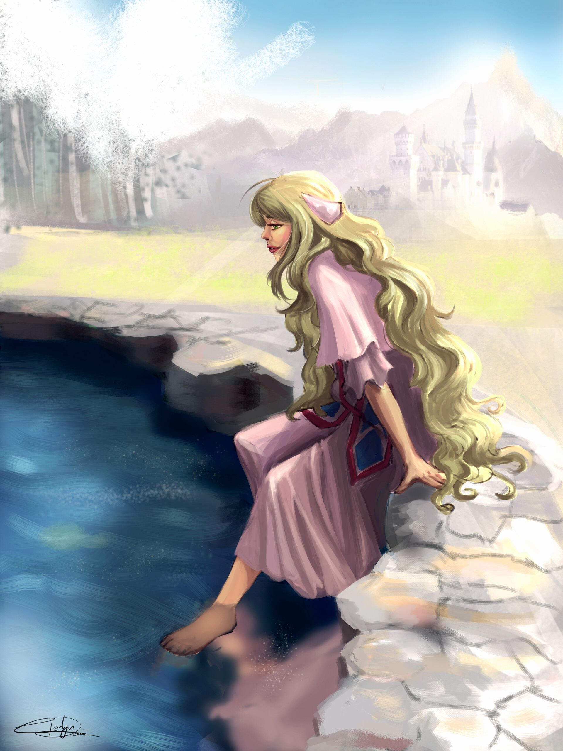 ArtStation - Mavis Vermillion Fan Art