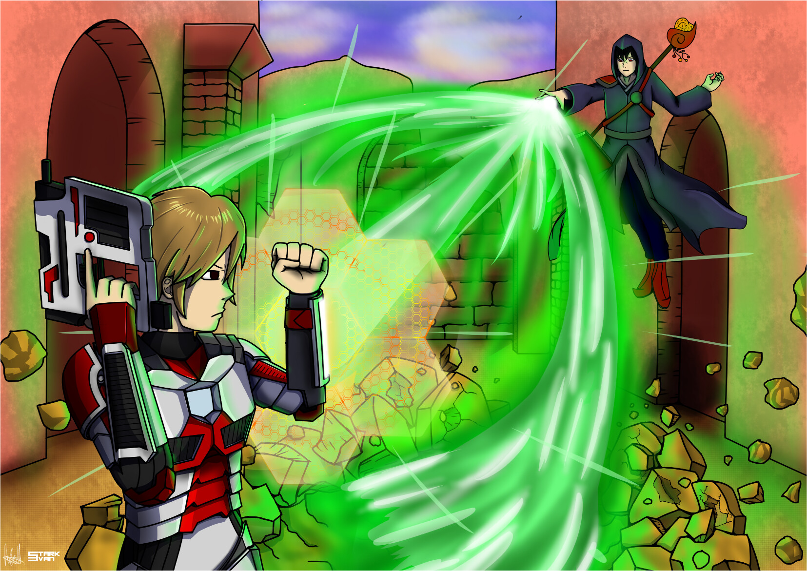 ArtStation - Tech vs. Magic