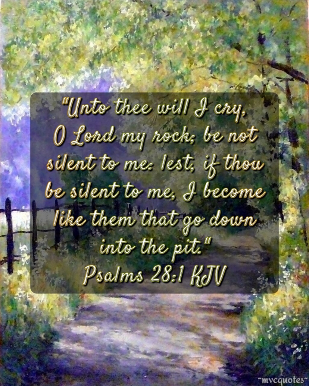 ArtStation - Psalms 28:1