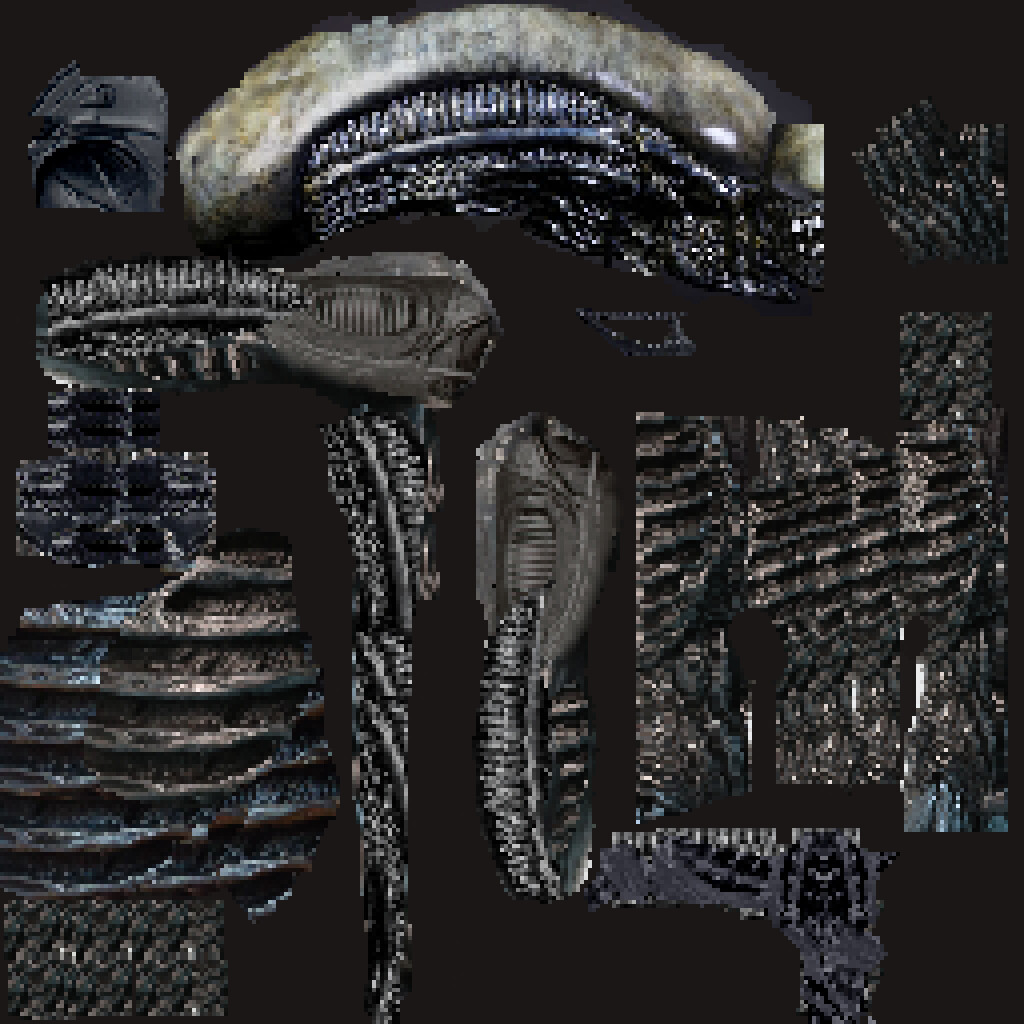 Xenomorphic Texture