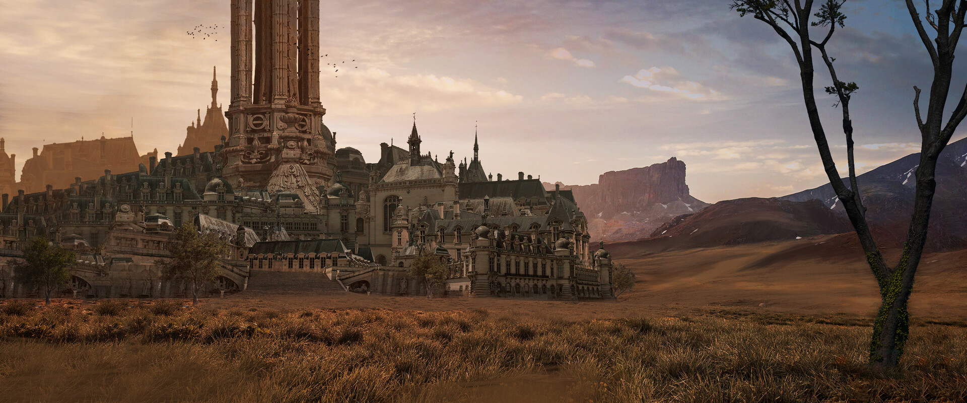 ArtStation - Fantasy Castle