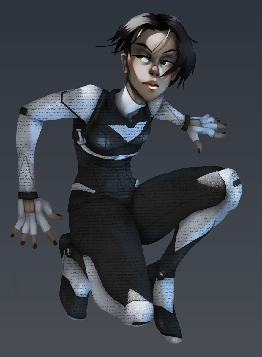 ArtStation - spy girl