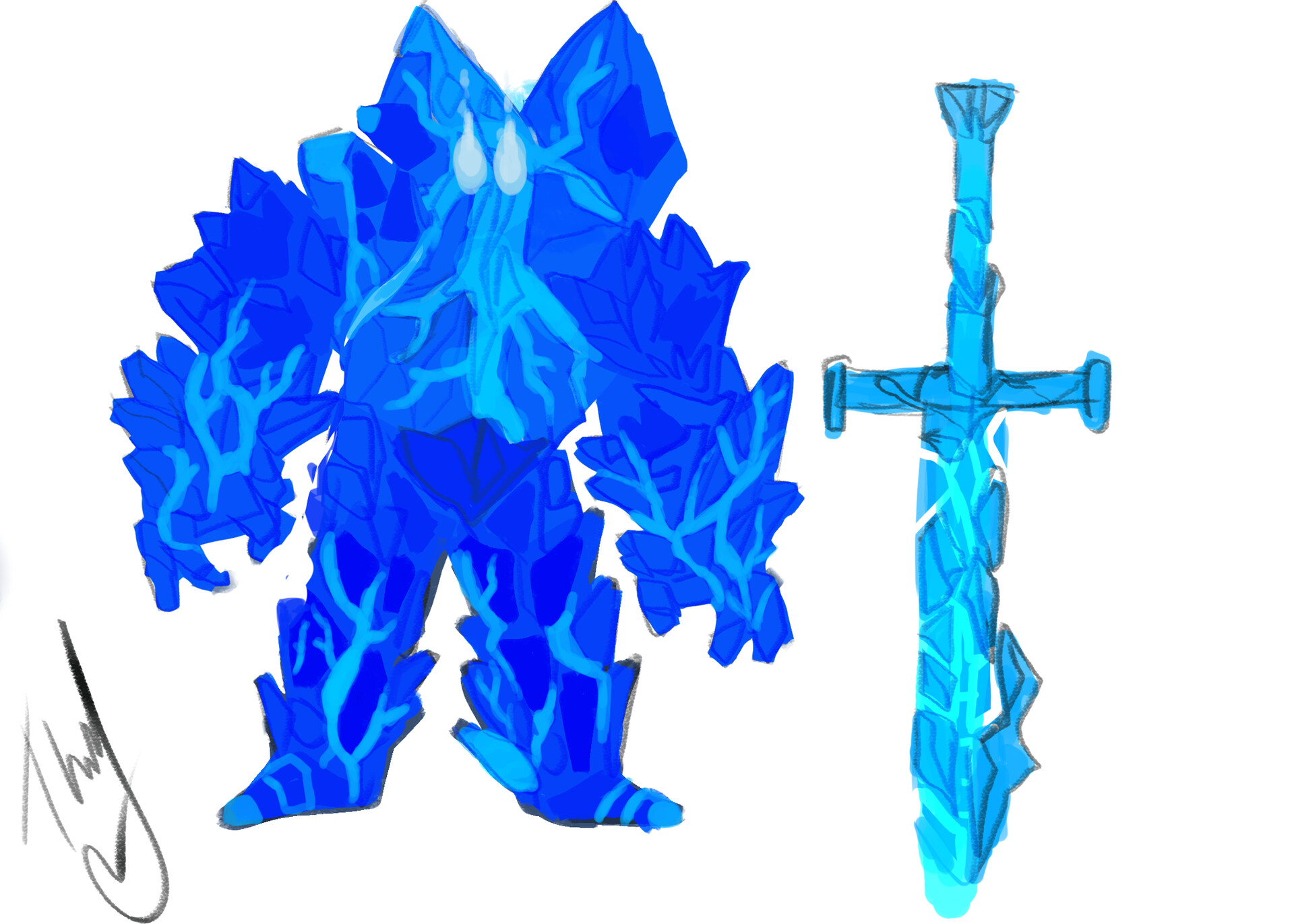 ArtStation - Ice Knight