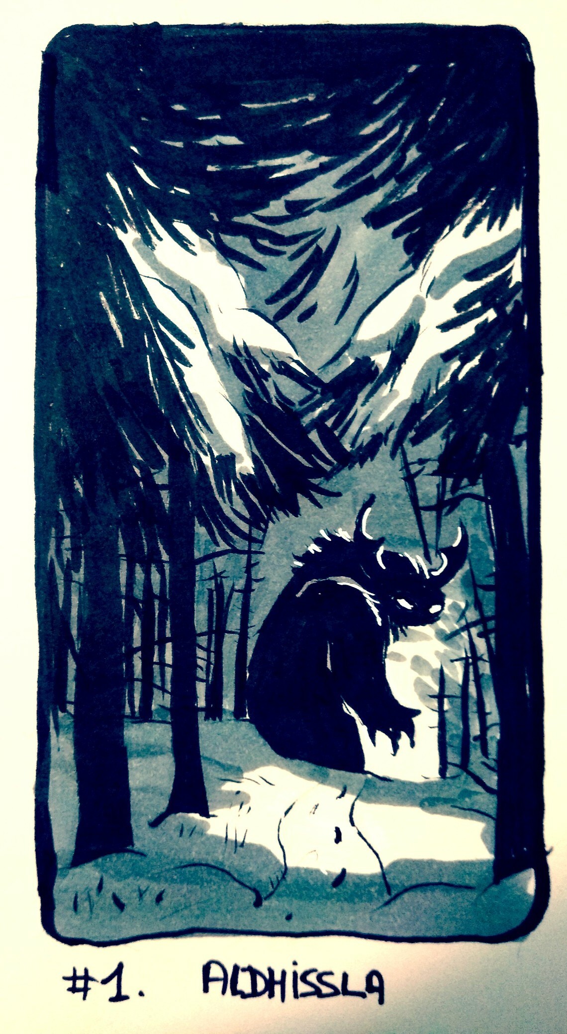 Romane Govin - Metal'Inktober 2017