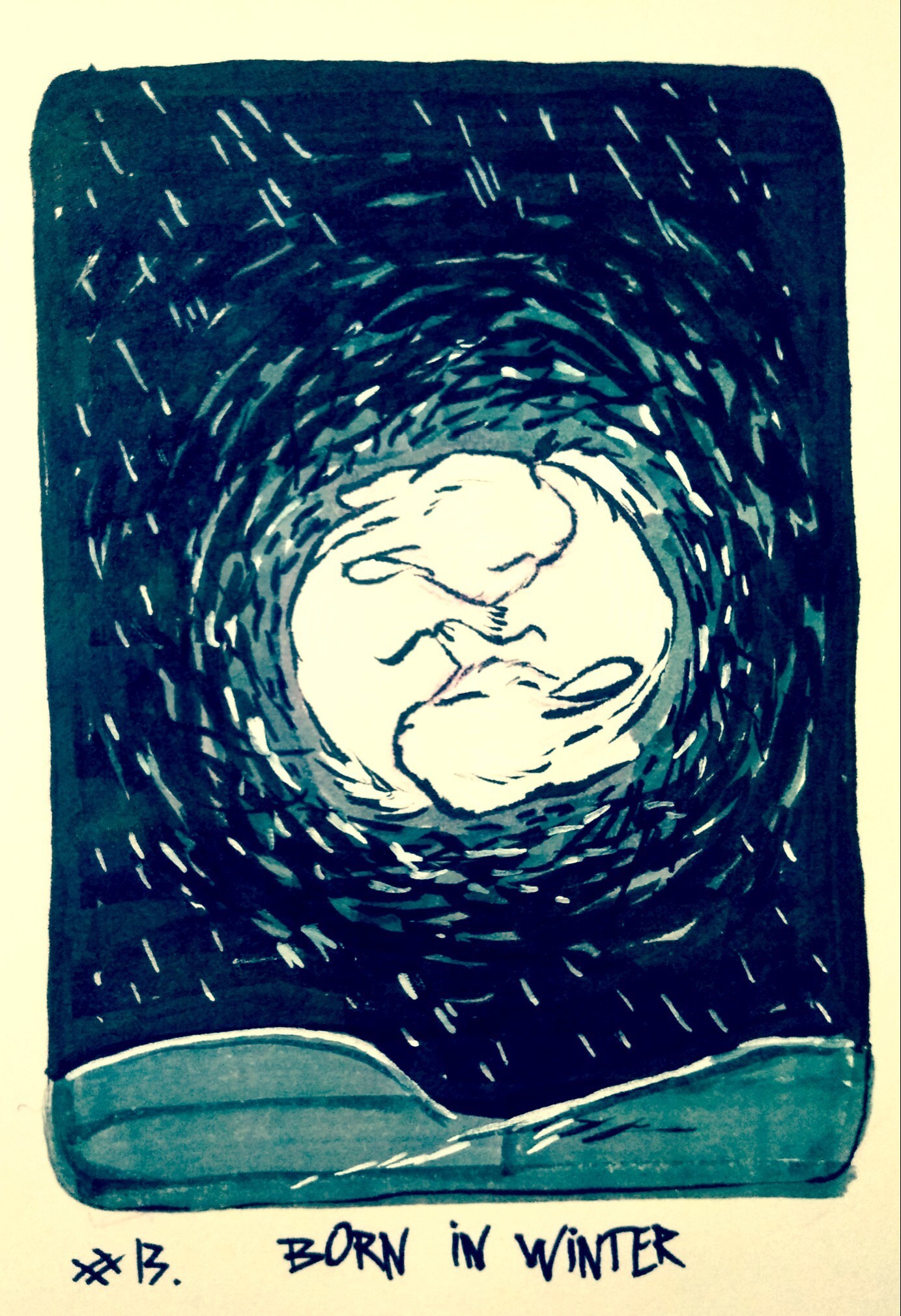 Romane Govin - Metal'Inktober 2017