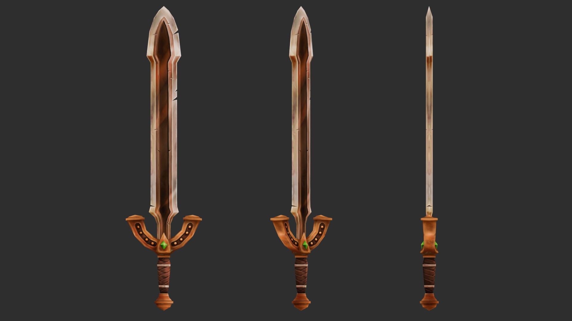 ArtStation - Low Poly Sword