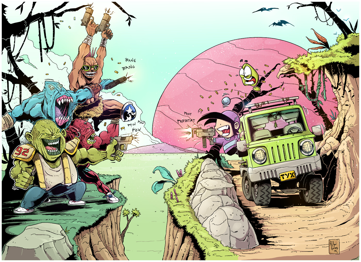 ArtStation - TYX comic