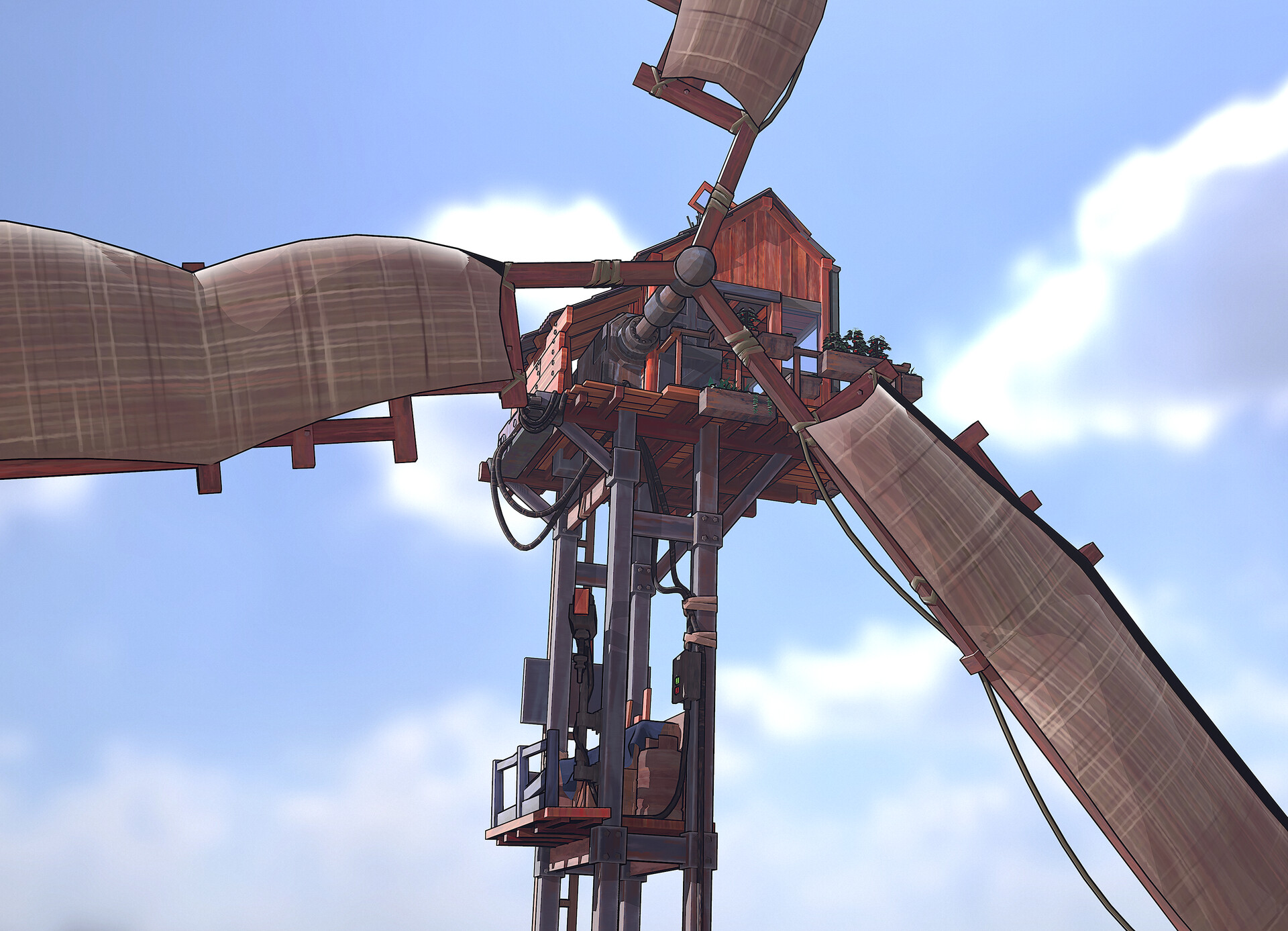 ArtStation - Wind Farm