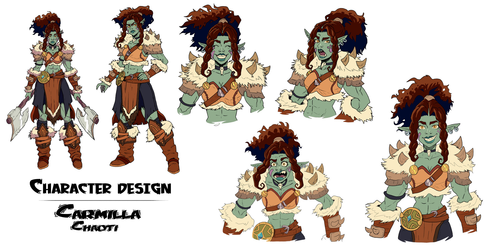 ArtStation - Carmilla Chaoti Character Design