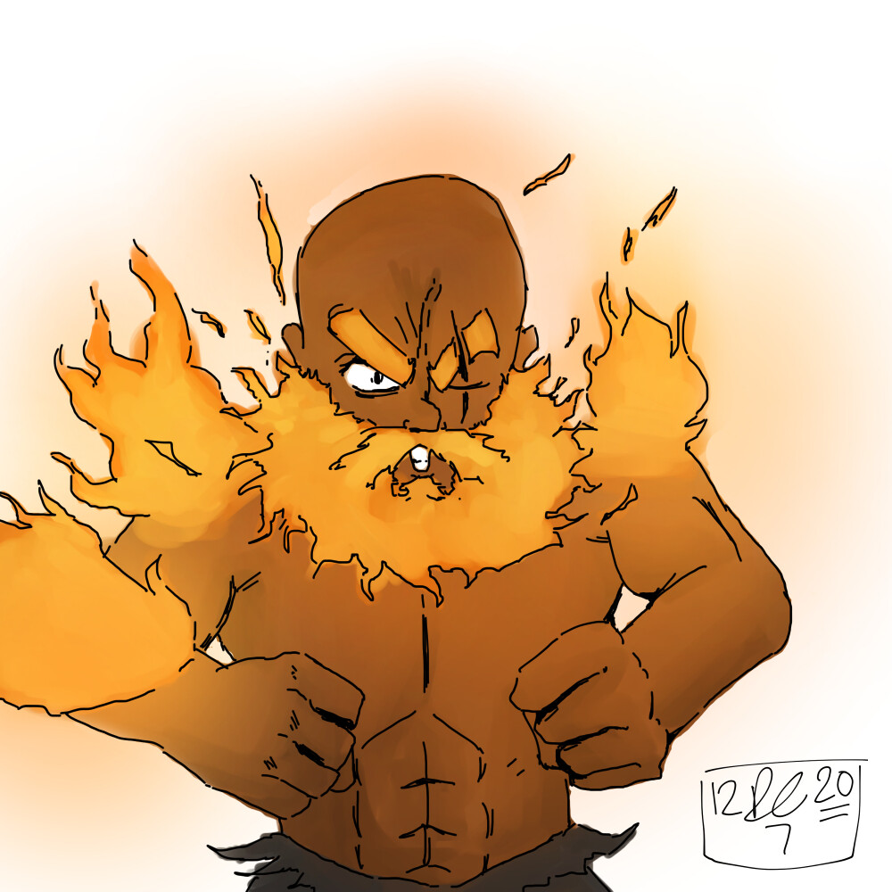 ArtStation - Hell Flame