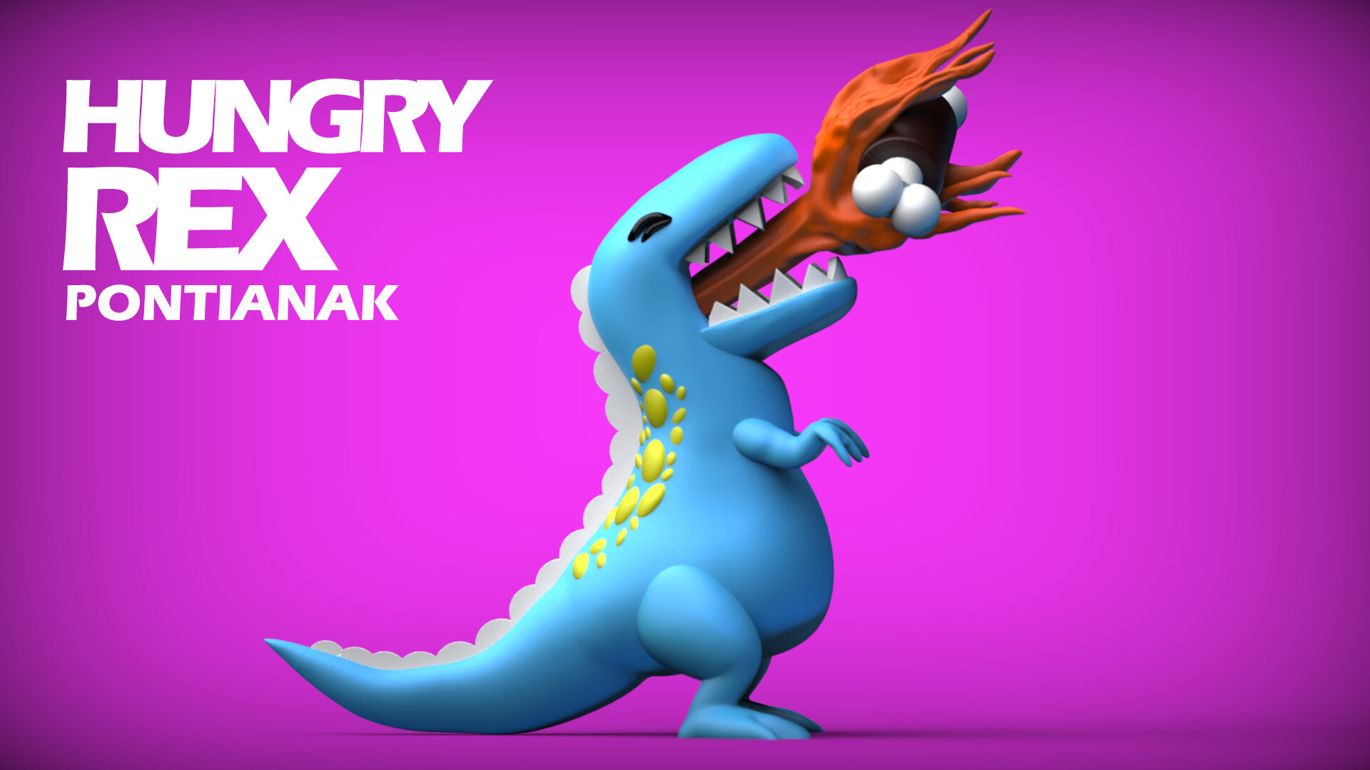 ArtStation - Hungry Rex toy design