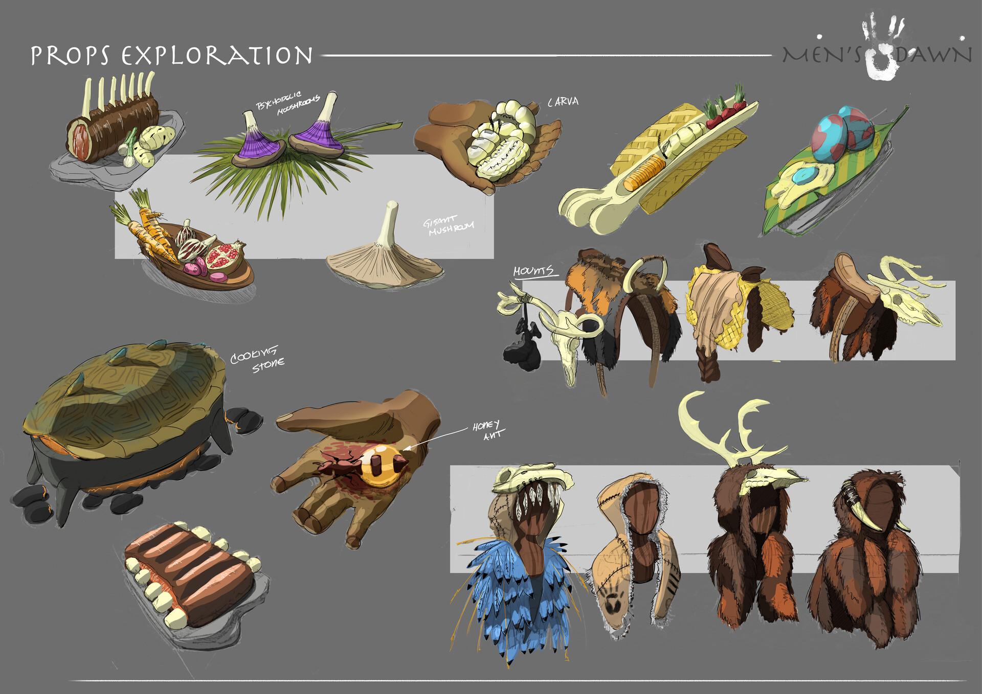 ArtStation - Men's Dawn: More Props