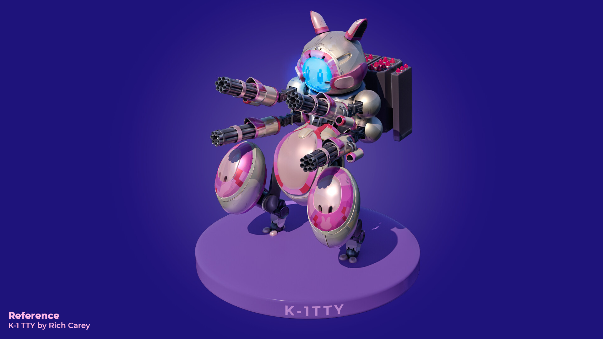 ArtStation - ROBOT K-1TTY 3D MODEL - FINAL