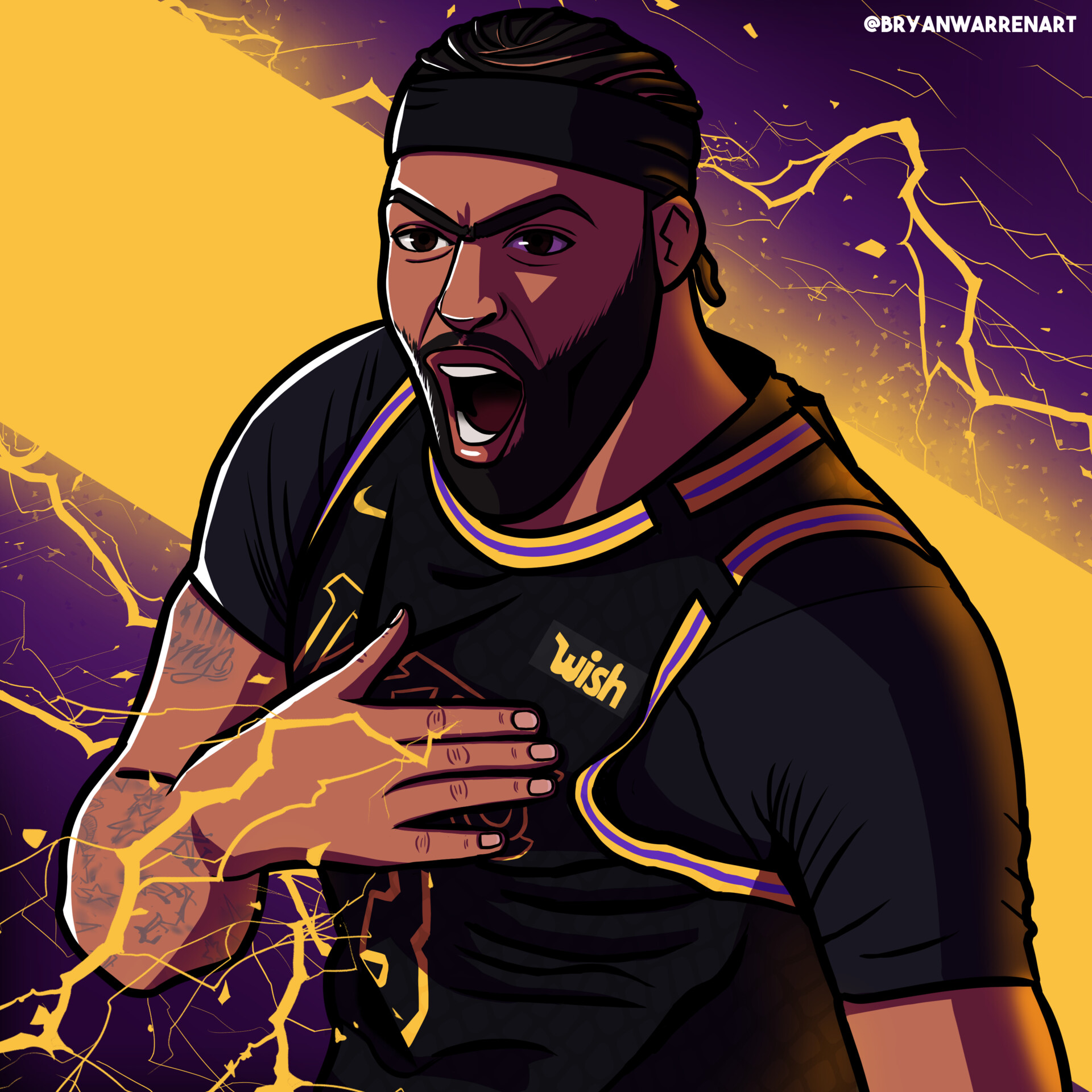 ArtStation - Anthony Davis Game Winner