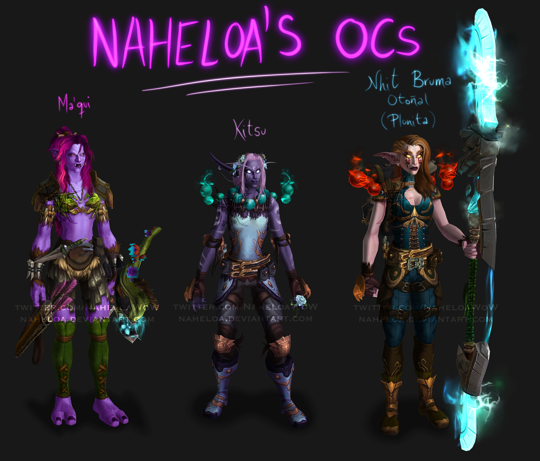 ArtStation - Mis OCs