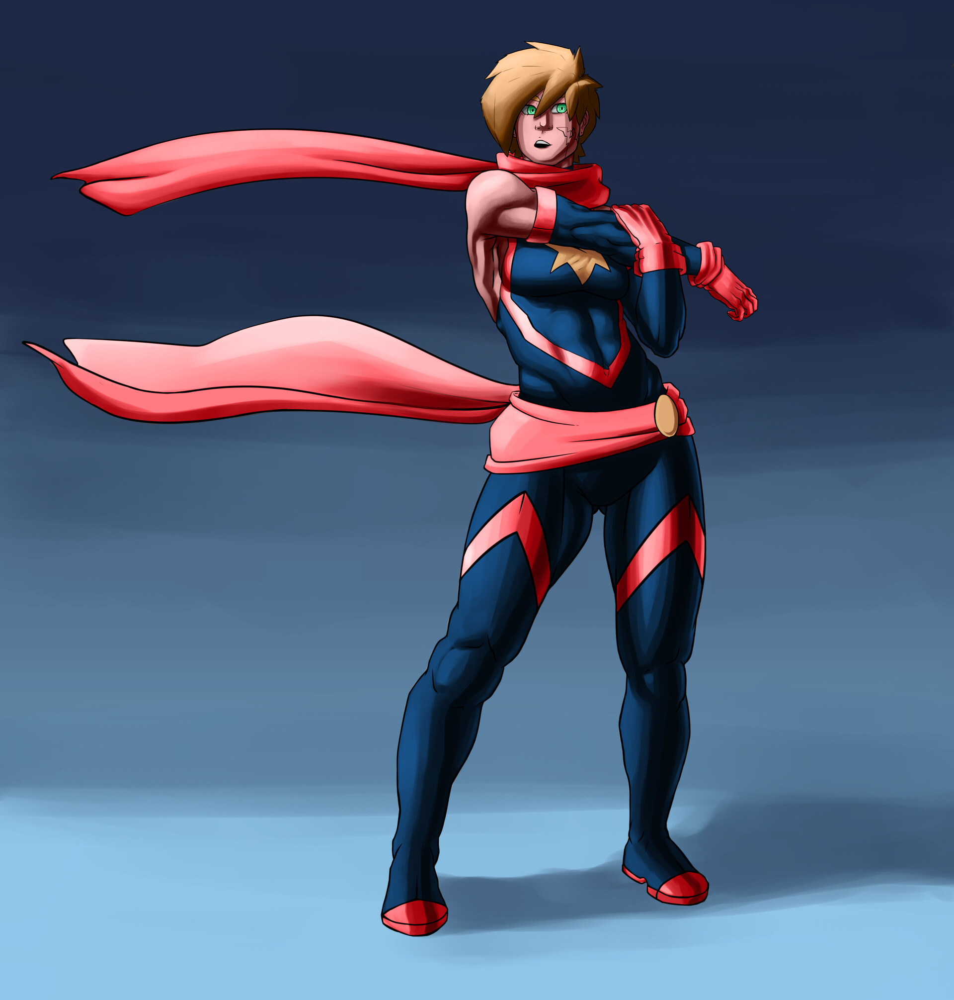 ArtStation - Captain Marvel