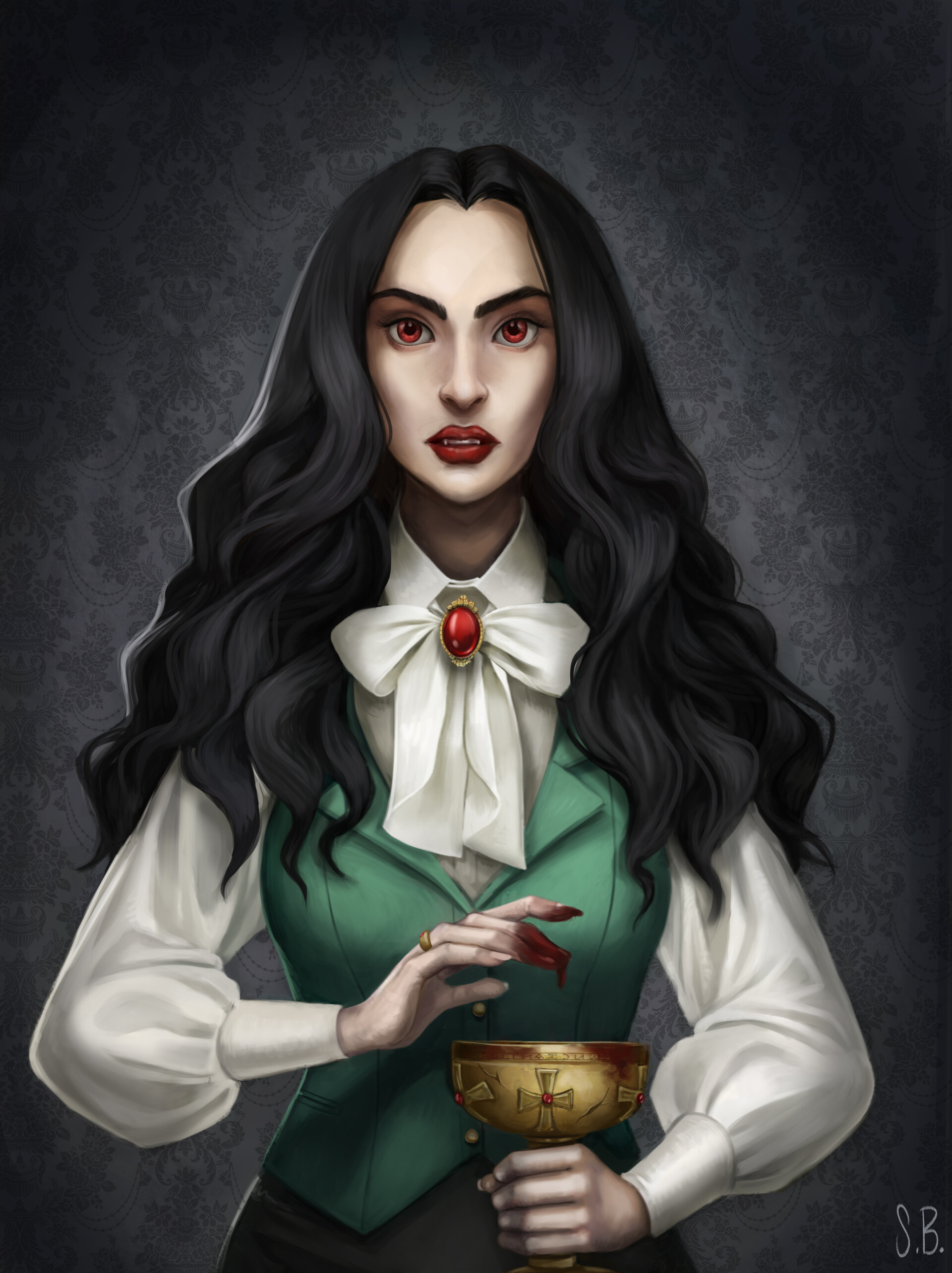 ArtStation - Vampire Blood Magic