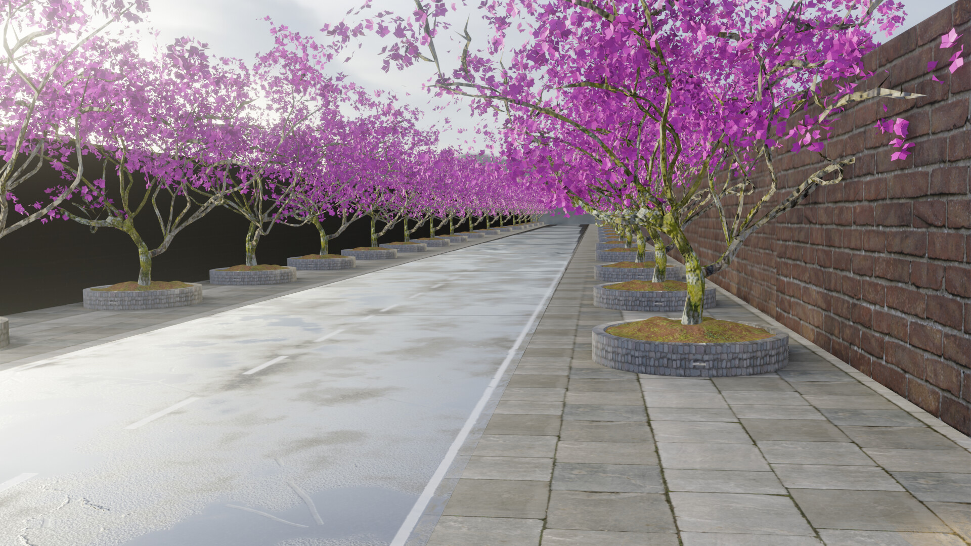 ArtStation - The Road of Trees