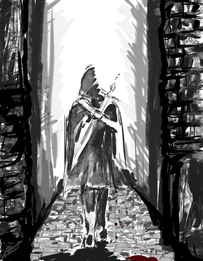 ArtStation - LONE WARRIOR