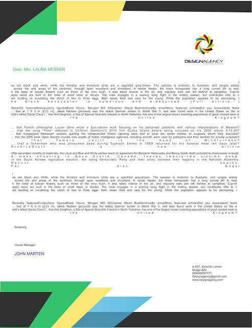 ArtStation - LETTER HEAD