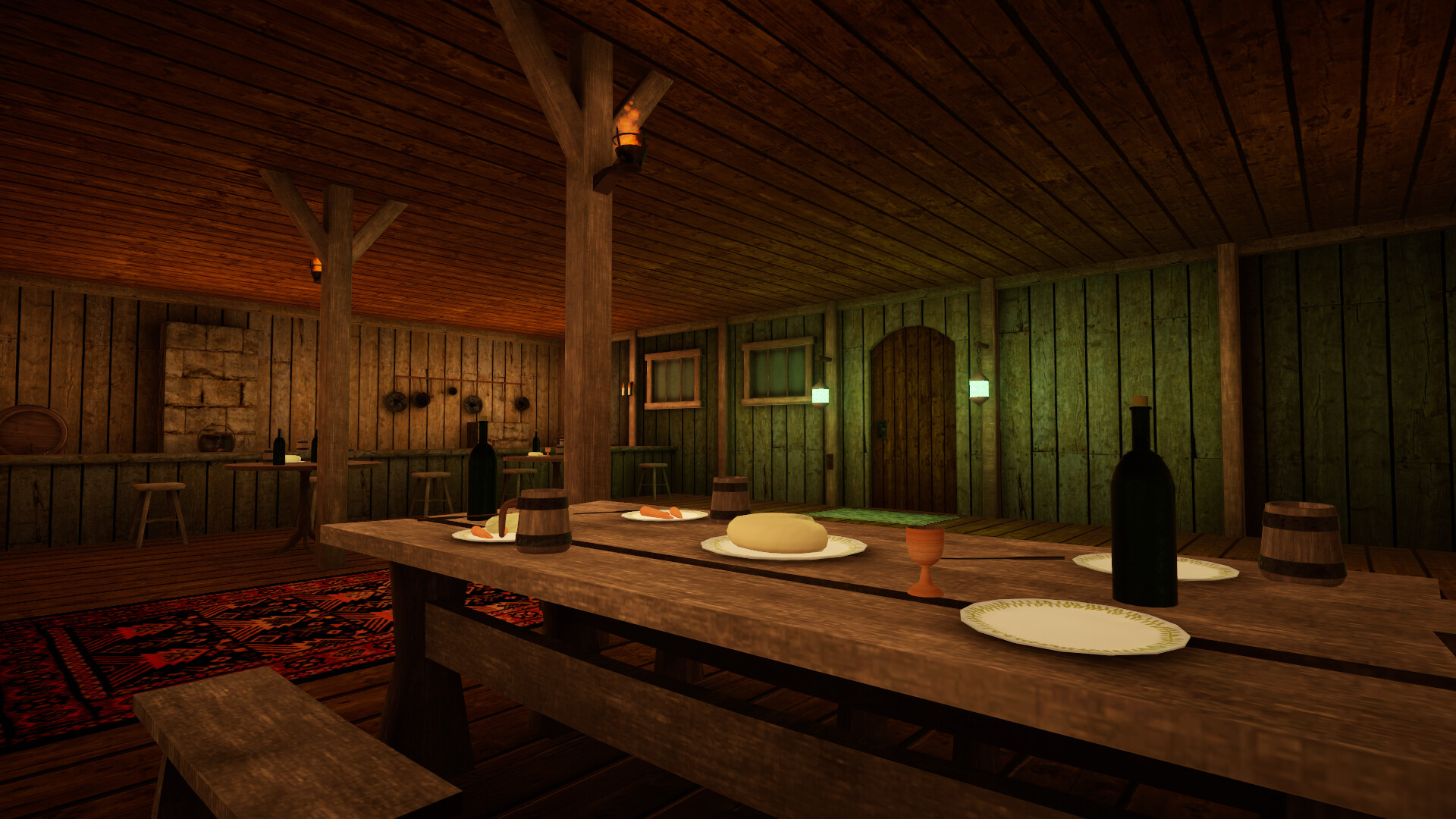 ArtStation - VRChat: Fantasy medieval inn