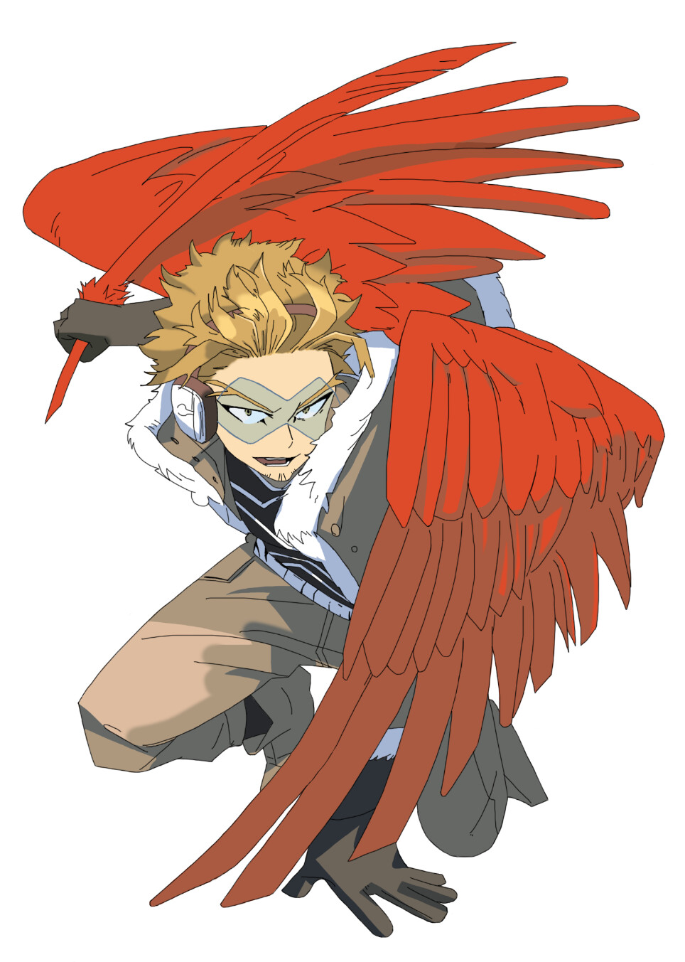 ArtStation - Hawks (My Hero Academia)