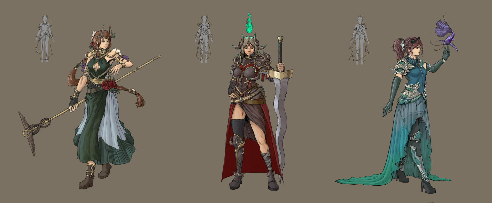 ArtStation - Element Armor Concepts